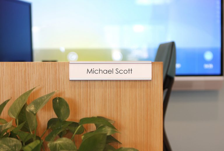 Welcome to 2/90 Sign Systems!PlusOne Workstation Nameplate - Welcome to ...